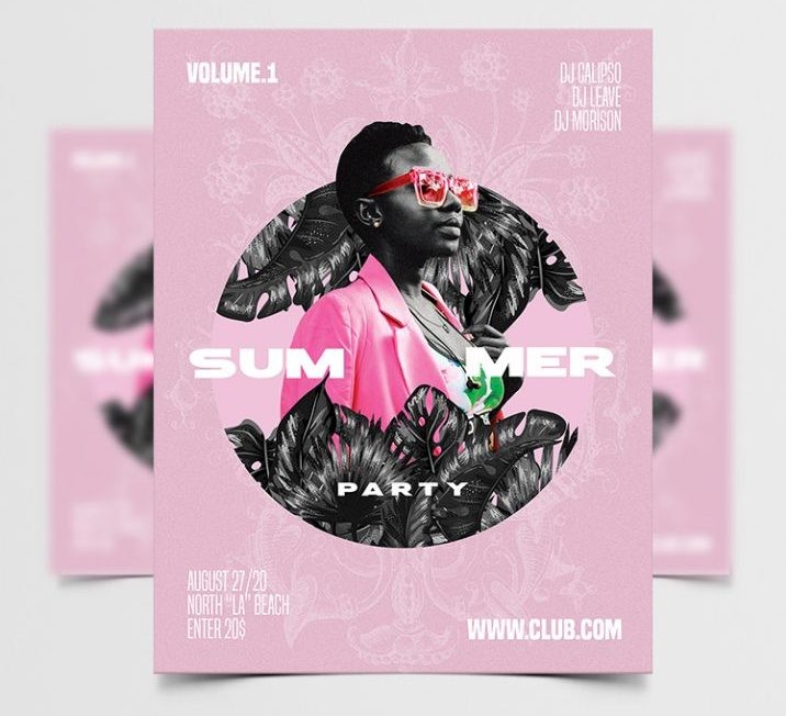 40+ Free Summer Flyer Templates in PSD + Premium Version! | by ElegantFlyer