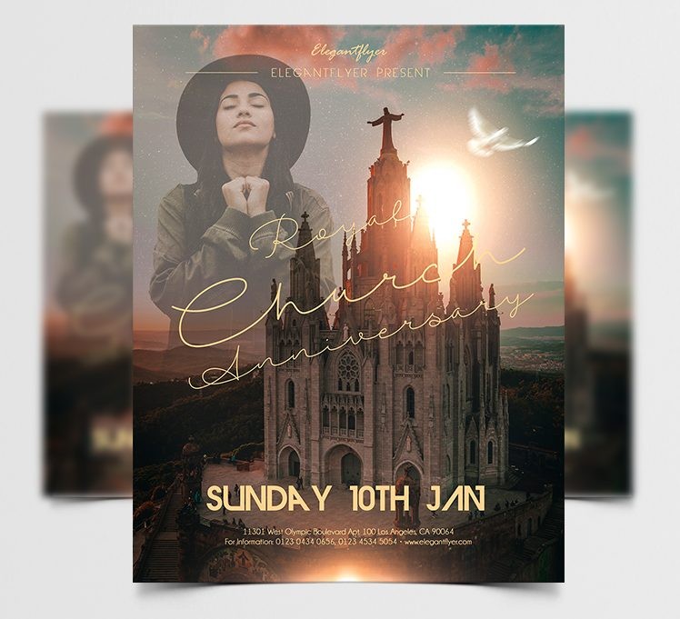50+ Free Church Flyers Templates in PSD + Premium Version! | by ...