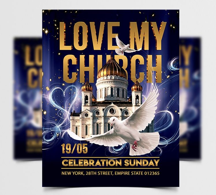 50+ Free Church Flyers Templates in PSD + Premium Version! | by ...