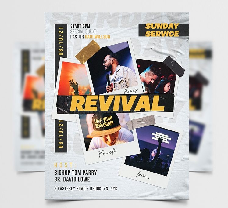 50+ Free Church Flyers Templates in PSD + Premium Version! | by ...
