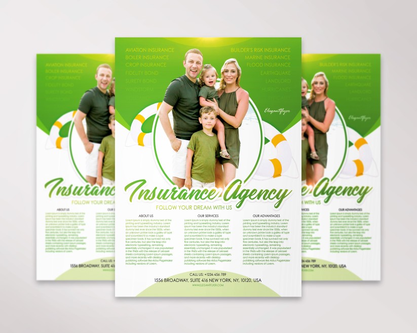 15+ Free Templates in PSD for Insurance Agency Promotion and Premium ...