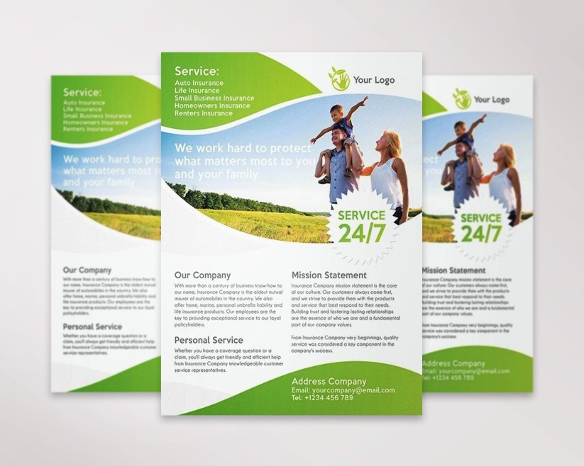 15+ Free Templates in PSD for Insurance Agency Promotion and Premium ...