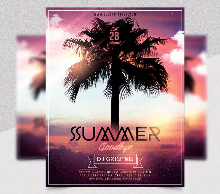 40+ Free Summer Flyer Templates in PSD + Premium Version! | by ElegantFlyer