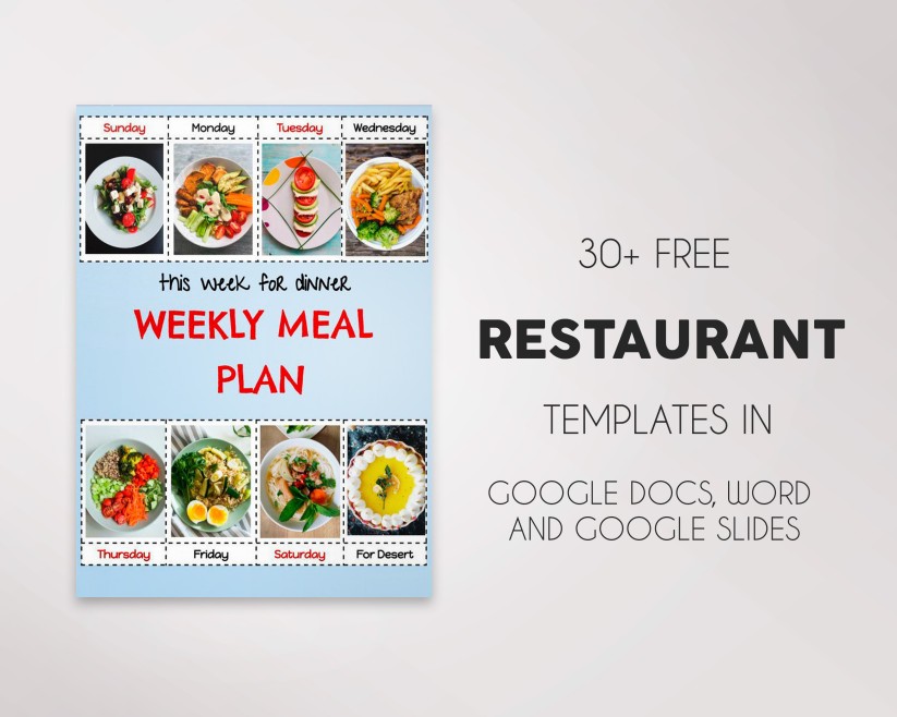 30+ Free Restaurant Templates in Google Docs, Slides, and Word (Best in ...